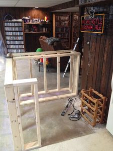 DIY – How To Build Your Own Oak Home Bar ~ John Everson